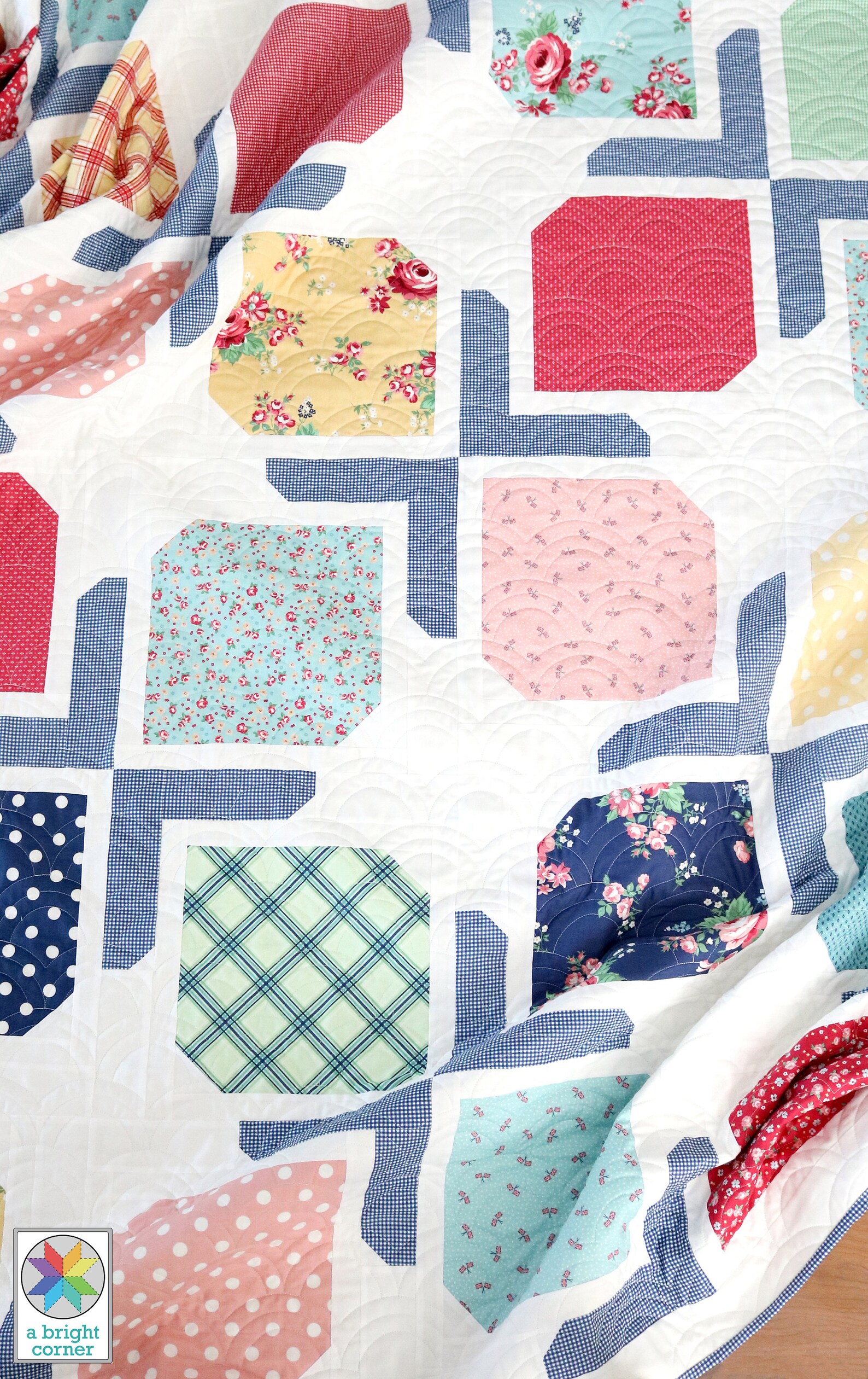 Dinner Party digital quilt pattern PDF | Etsy