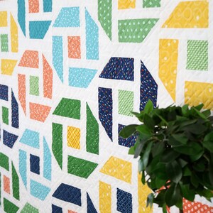 Cheer up Quilt Pattern (PDF) - Crib, Throw, Twin, Queen Sizes - Etsy
