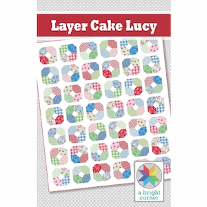 Layer Cake Lucy Quilt Pattern (PDF) - Throw Size Quilt Pattern Perfect for Precuts - Etsy