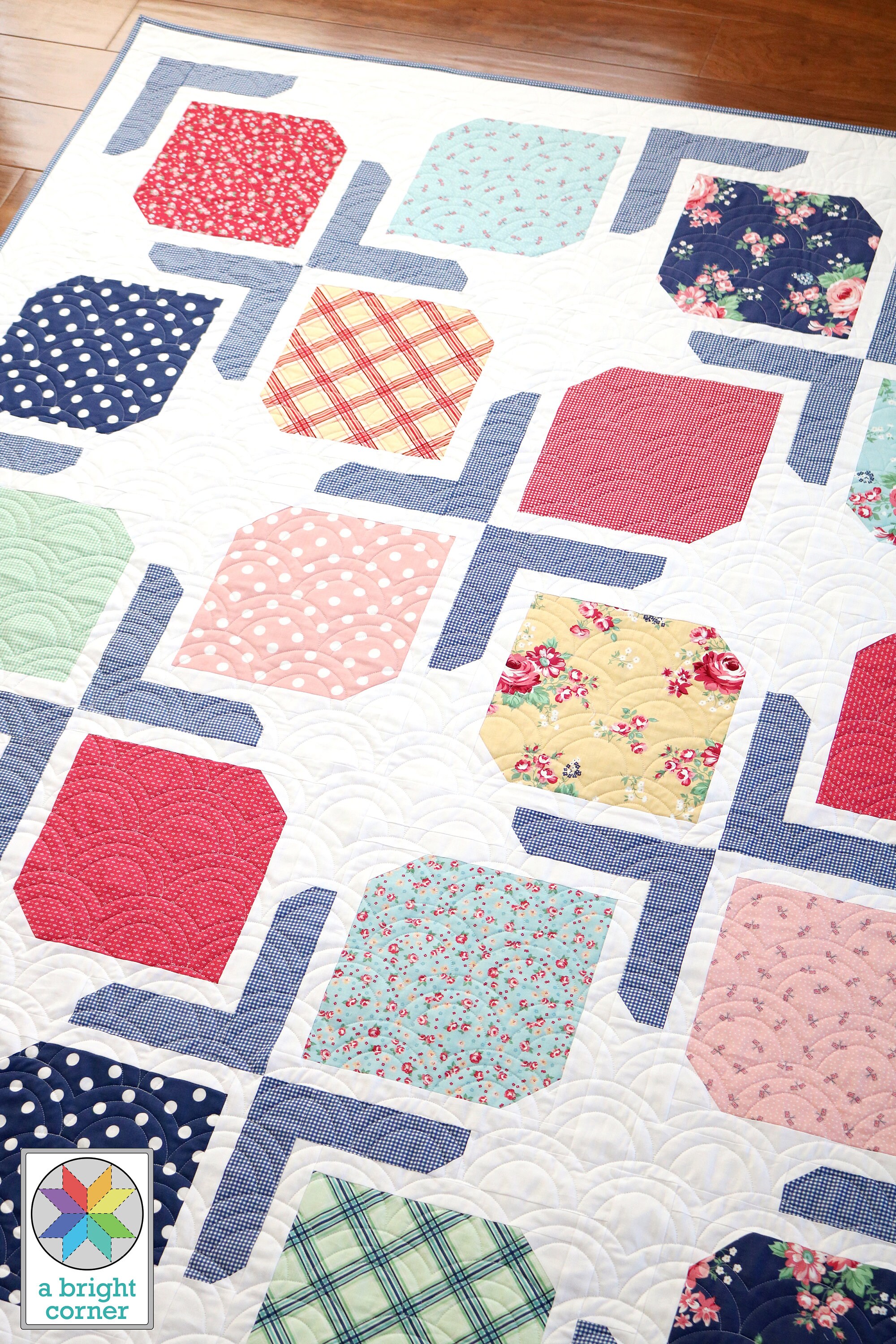 Dinner Party digital quilt pattern PDF | Etsy