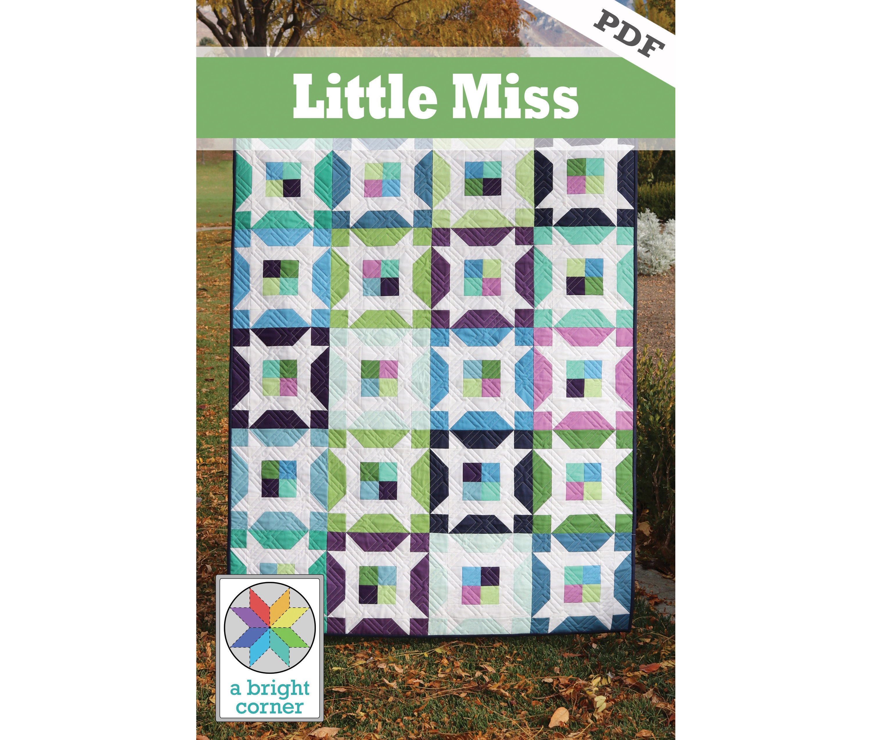 Little Miss Digital Quilt Pattern (PDF) - Etsy