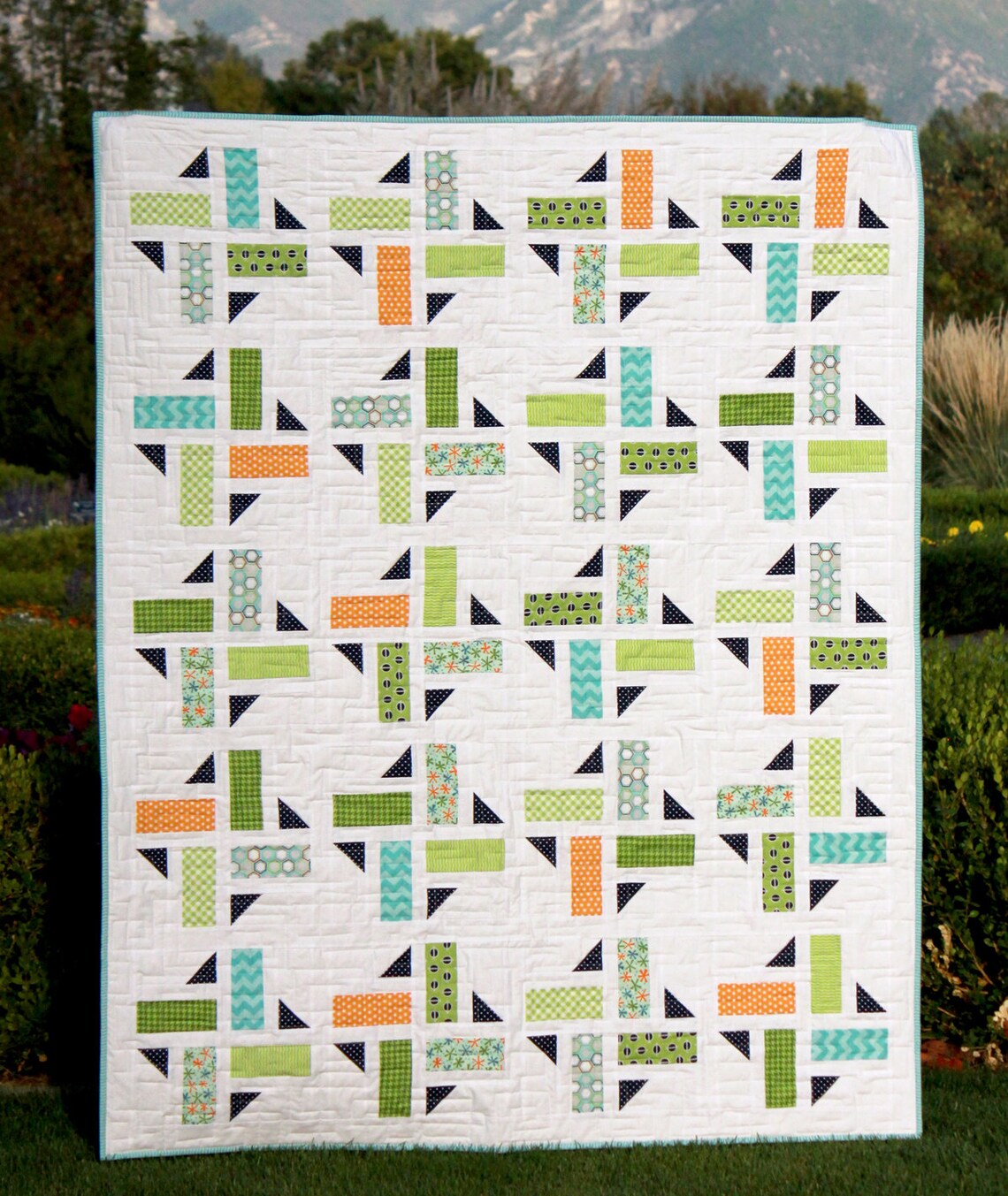 Division Quilt Pattern PDF Baby Throw Twin & Queen Sizes - Etsy