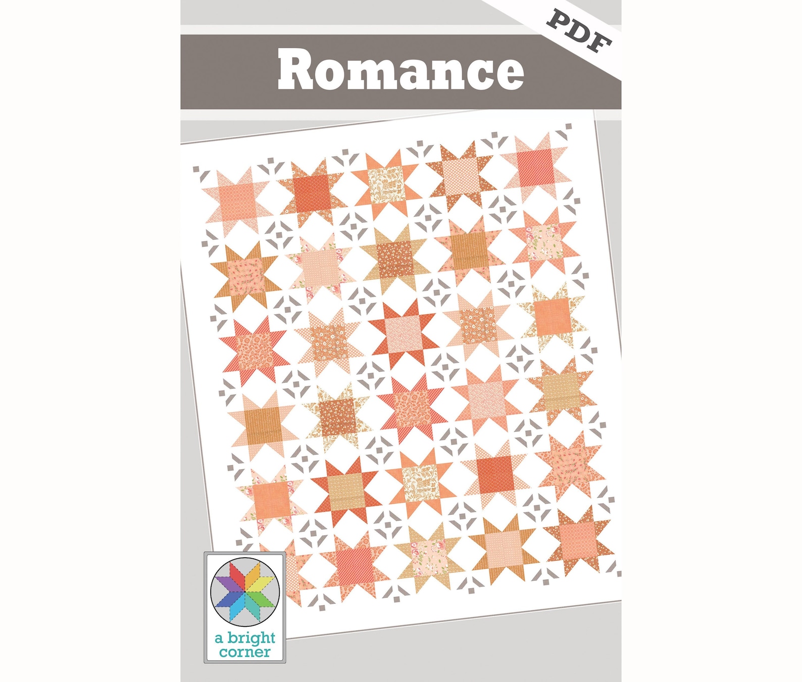 Romance Quilt Pattern (PDF), Baby, Lap, Throw, Twin and Queen Sizes - Etsy