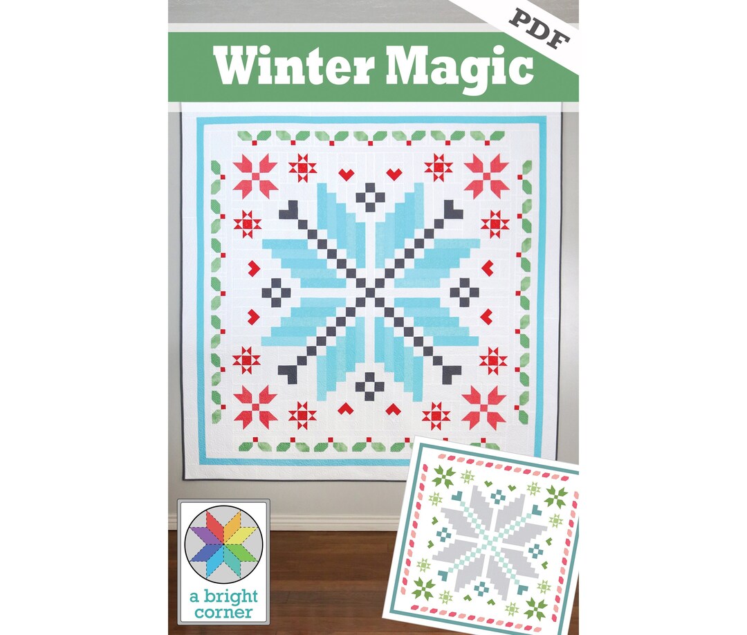 Winter Magic Digital Quilt Pattern (PDF) - Etsy