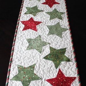 Christmas Star Table Runner PATTERN (PDF) - Etsy
