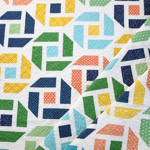 Cheer up Quilt Pattern (PDF) - Crib, Throw, Twin, Queen Sizes - Etsy