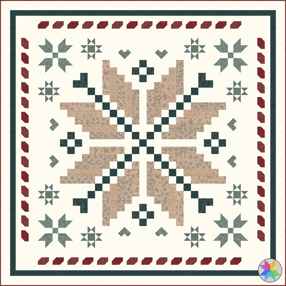Winter Magic Digital Quilt Pattern (PDF) - Etsy Australia