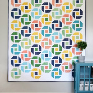Cheer up Quilt Pattern (PDF) - Crib, Throw, Twin, Queen Sizes - Etsy