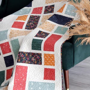 Grandstand Quilt Pattern (PDF) Crib, Throw, Twin and Queen Sizes - Etsy