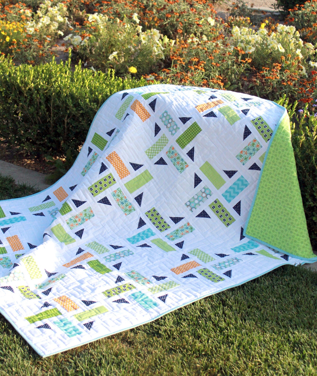 Division Quilt Pattern PDF Baby Throw Twin & Queen Sizes - Etsy