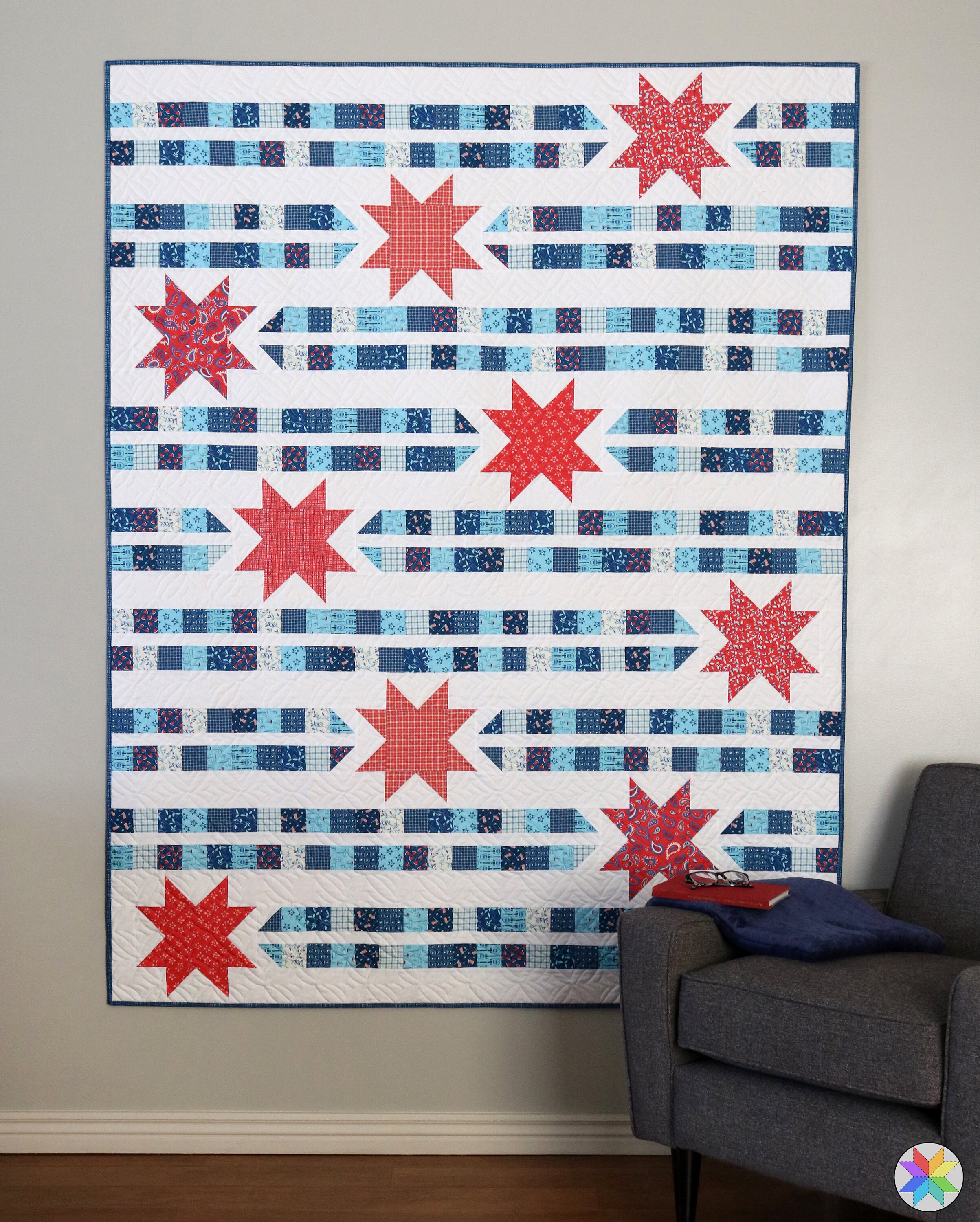 Star Trails Digital Quilt Pattern (PDF) - Etsy