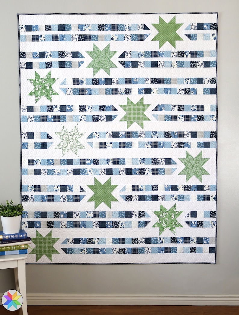 Star Trails Digital Quilt Pattern PDF - Etsy