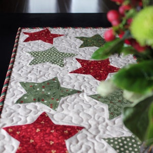 Christmas Star Table Runner PATTERN (PDF) - Etsy