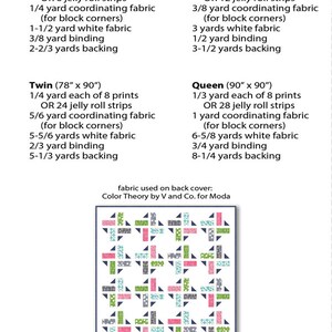 Division Quilt Pattern (PDF) Baby, Throw, Twin & Queen Sizes - Etsy Canada
