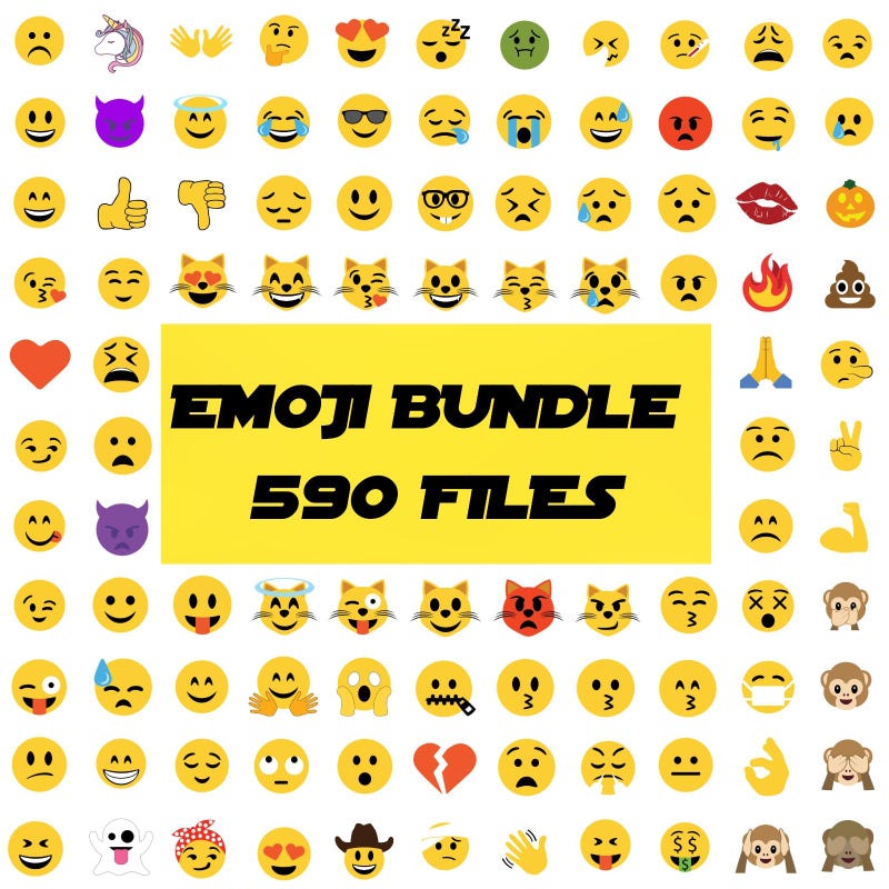 Emoji Sublimation - Etsy