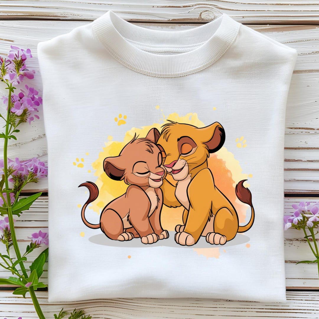 Chibi Nala and Simba Png, Cute Lion Cubs Clipart, Baby Jungle Animals ...