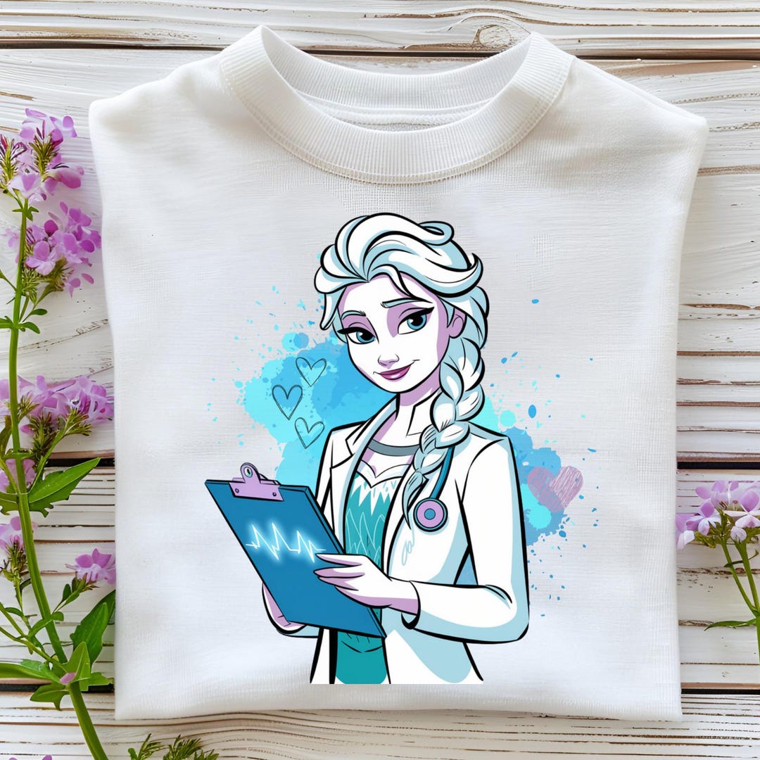 Doctor Elsa Png, Medical Princess Clipart, Cute Frozen Doctor Cartoon ...