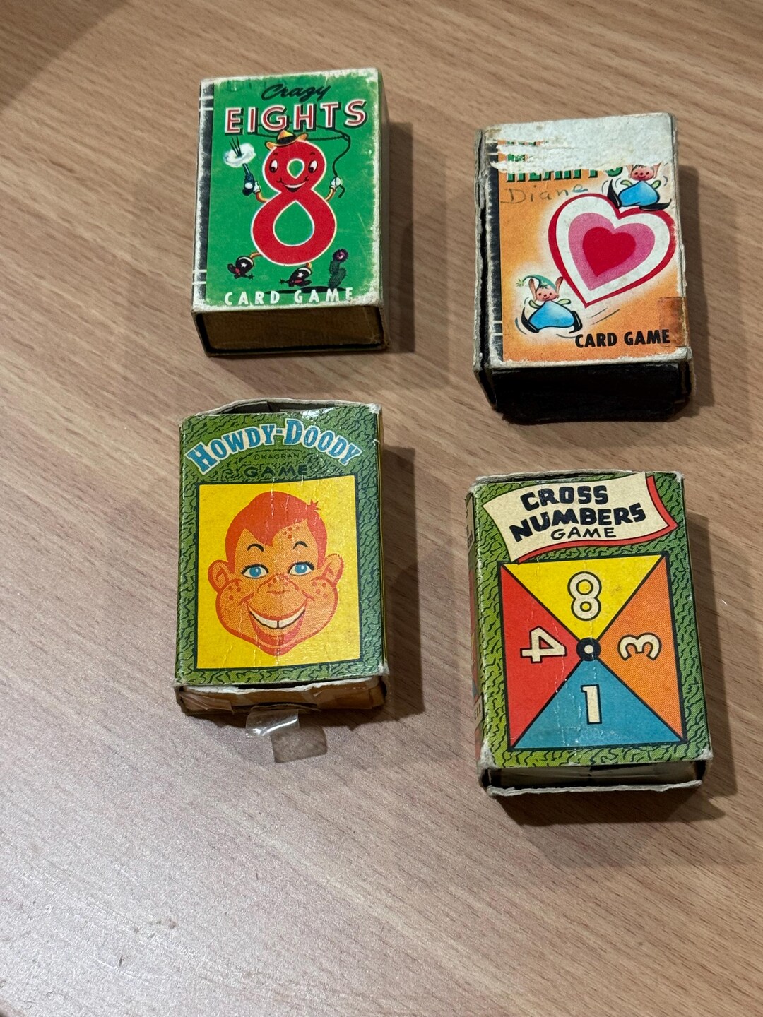 Vintage Peter Pan Library of Games Set of 4, Russell Mfg Co, | Howdy ...