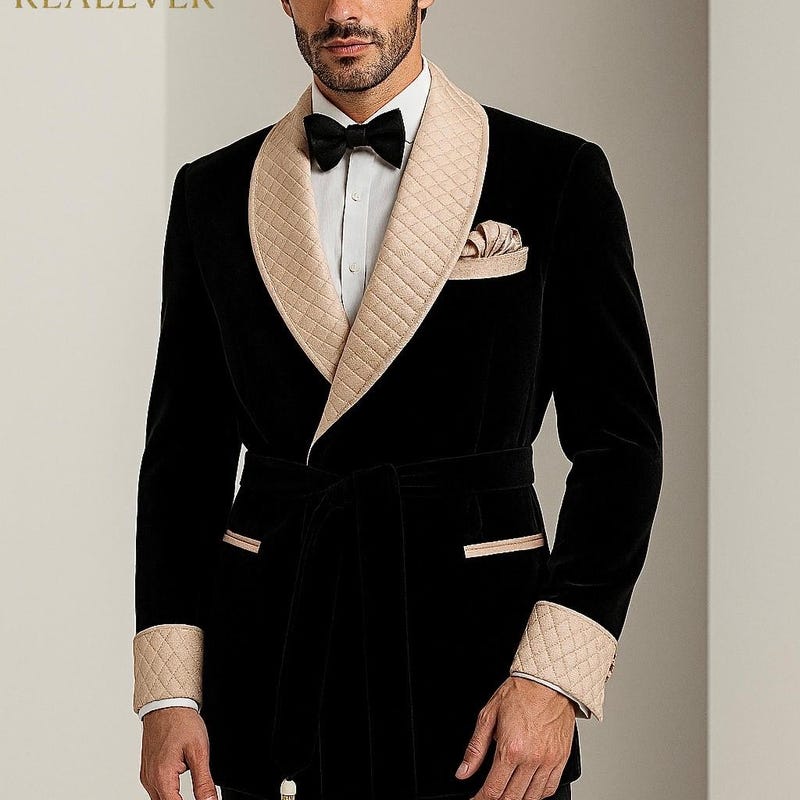 Mens Smoking Jacket - Etsy