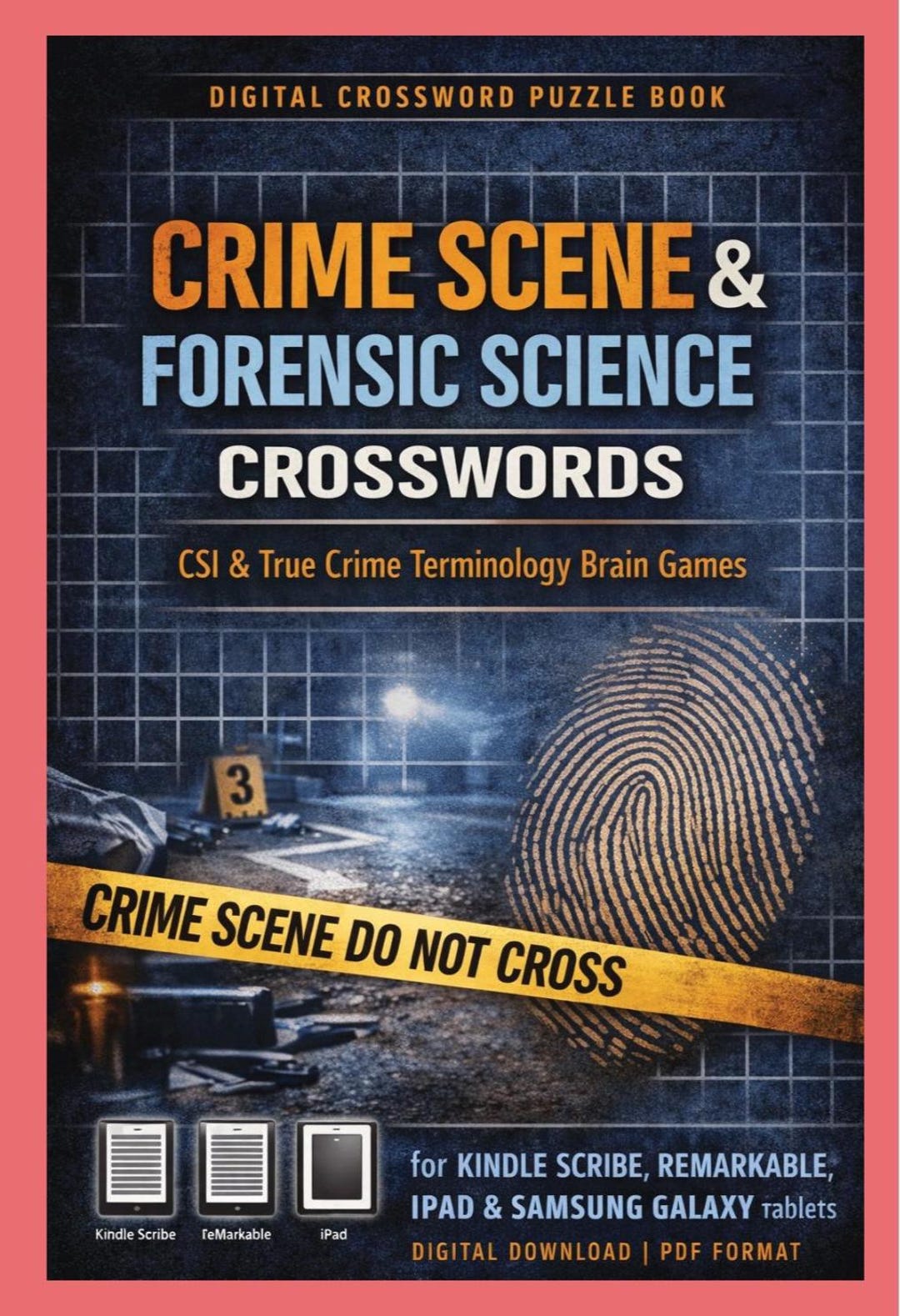 Forensic Science Crosswords | True Crime Brain Games (PDF Download) - Etsy