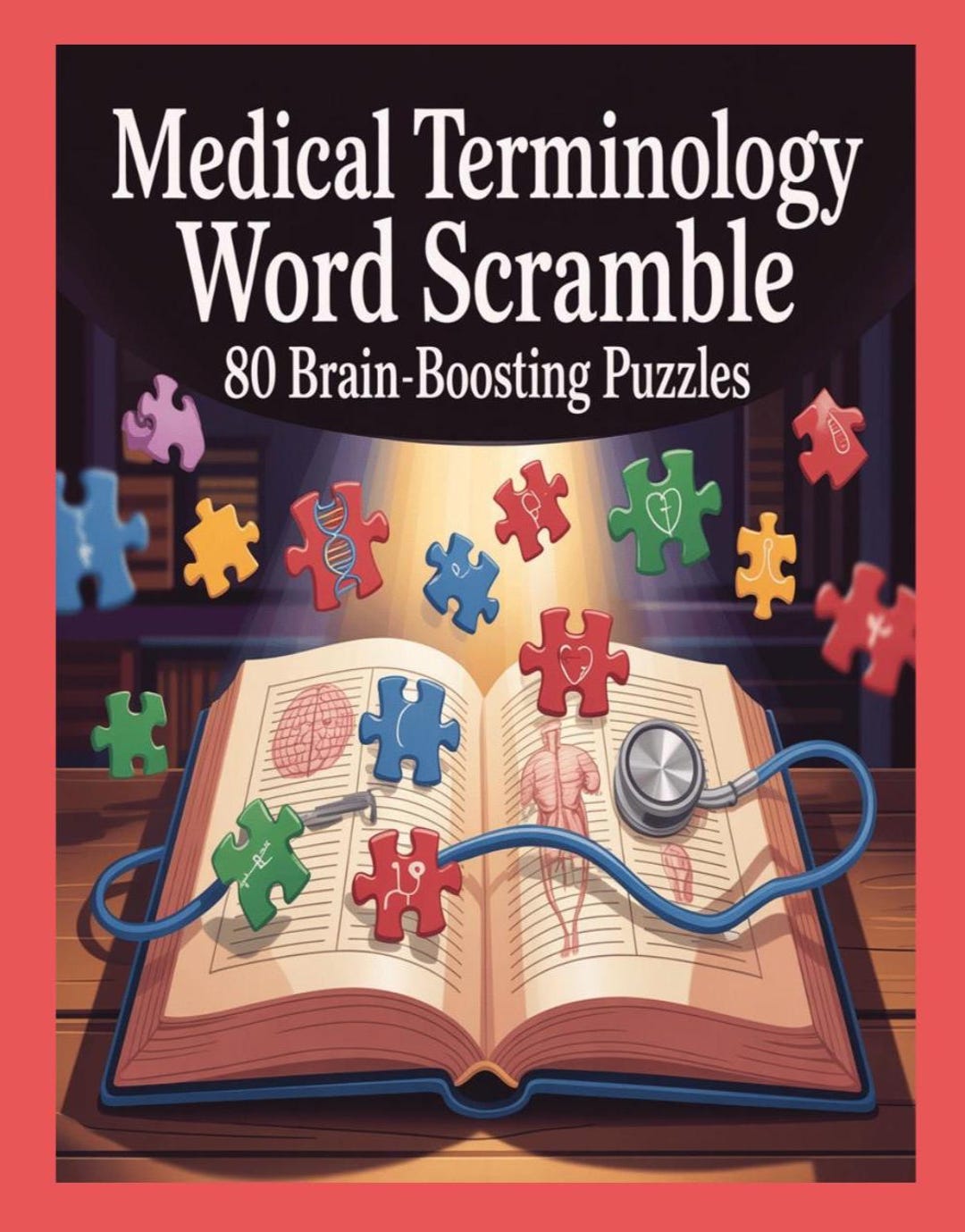 Medical Terminology Word Search: 80 Brain-boosting Puzzles - Etsy