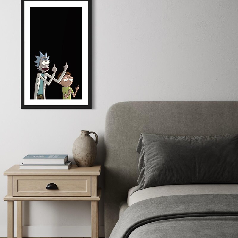 Rick and Morty Poster - Etsy