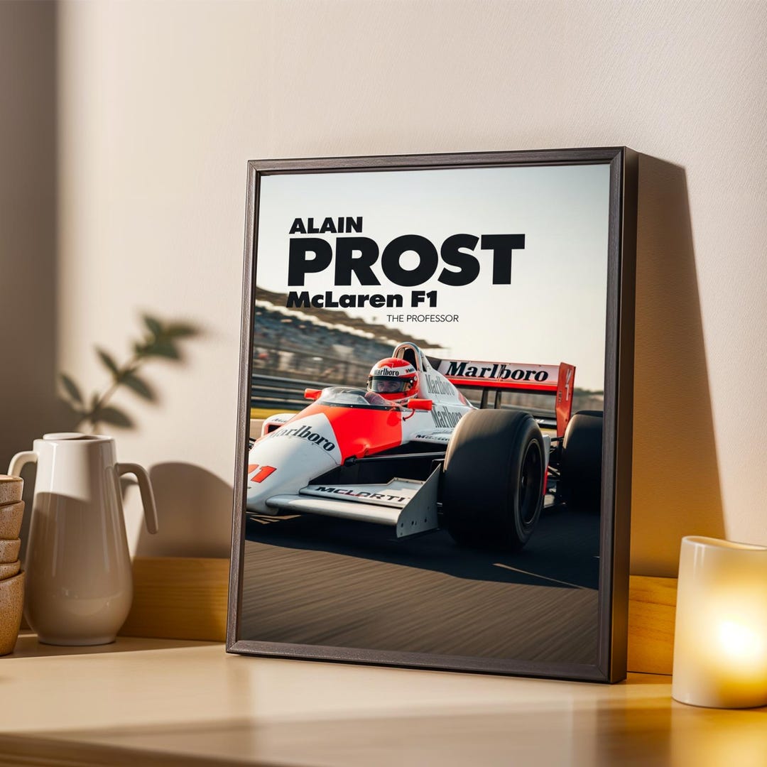 Formula 1 Racing Poster: Mclaren F1 Photorealism Art - Etsy