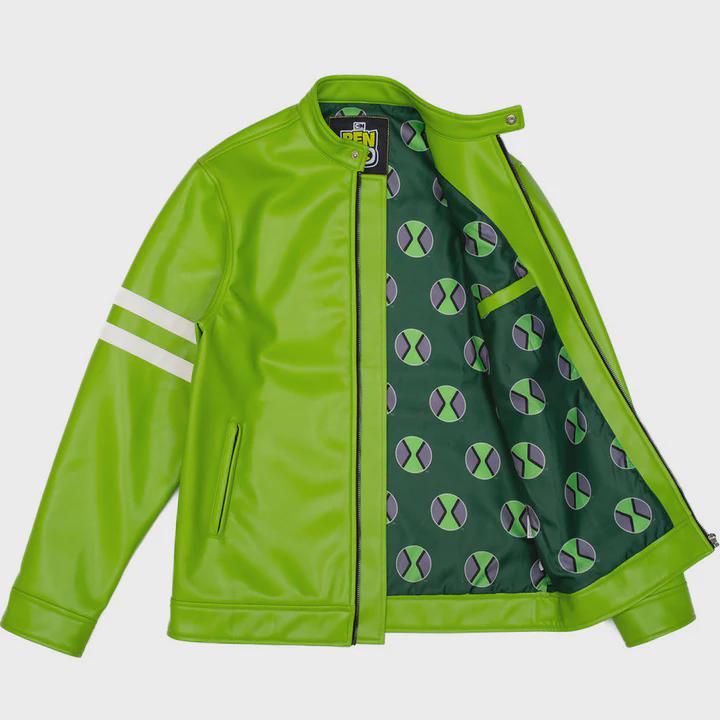 Ben 10 Alien Force Leather Jacket Anime Cosplay Costume - Etsy
