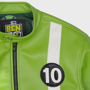 Ben 10 Alien Force Leather Jacket Anime Cosplay Costume - Etsy