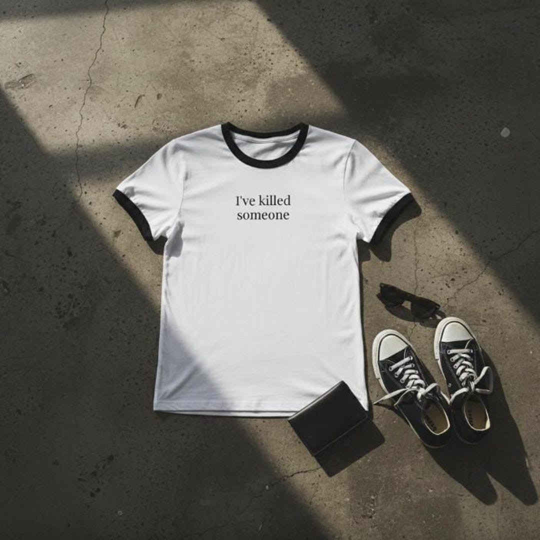 Dark Humor T-shirt: Minimalist Quote, Alternative Fashion - Etsy