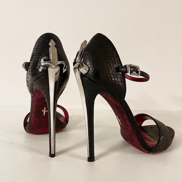 Cesare Paciotti Sword Heels - Etsy