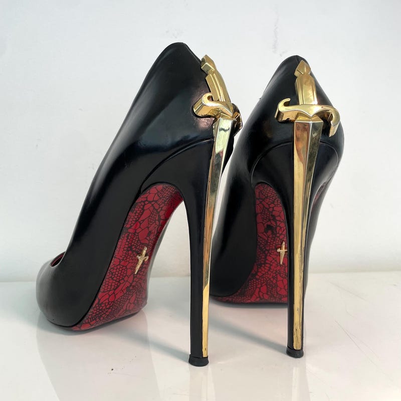 Cesare Paciotti Sword Heels - Etsy