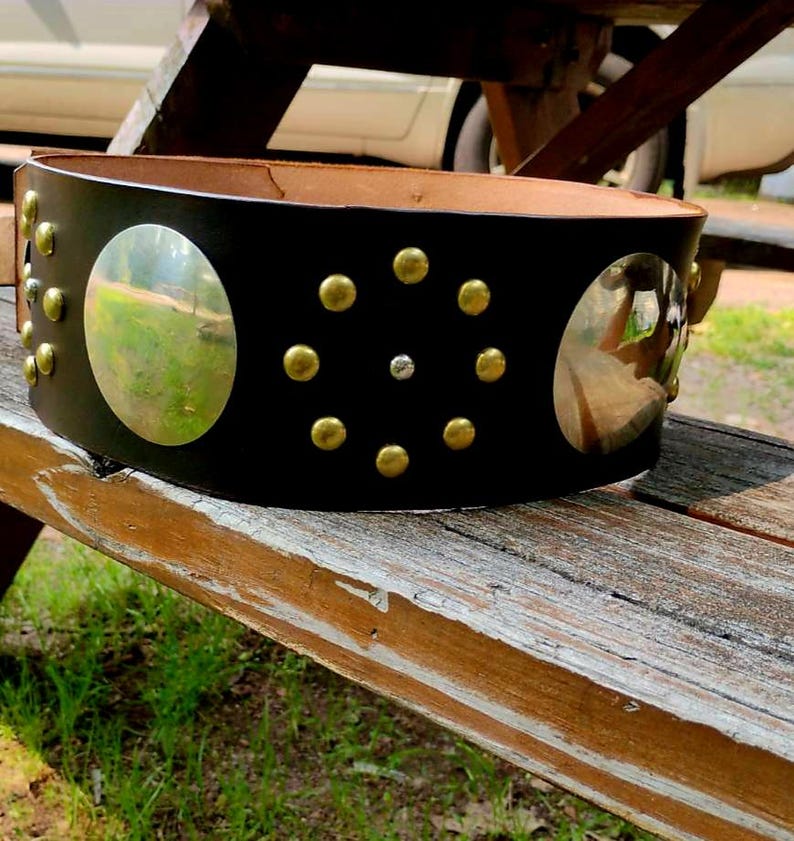 Custom Leather Regalia Belt, Authentic Native American Made, Choice of ...