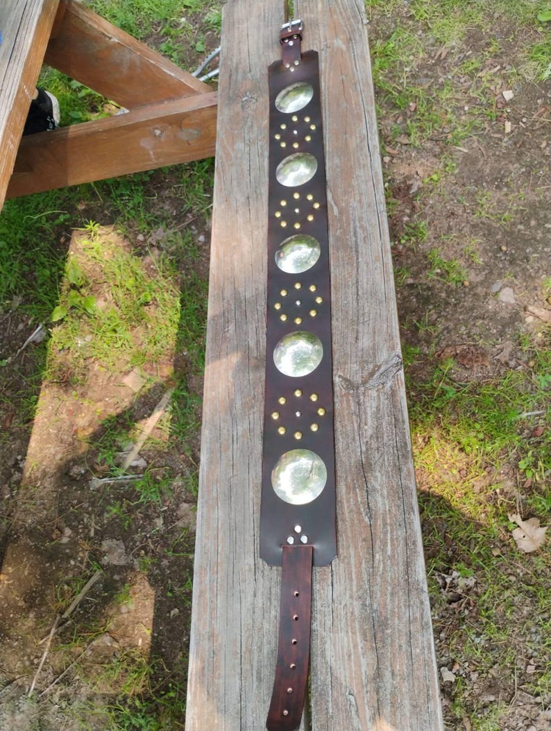 Custom Leather Regalia Belt, Authentic Native American Made, Choice of ...