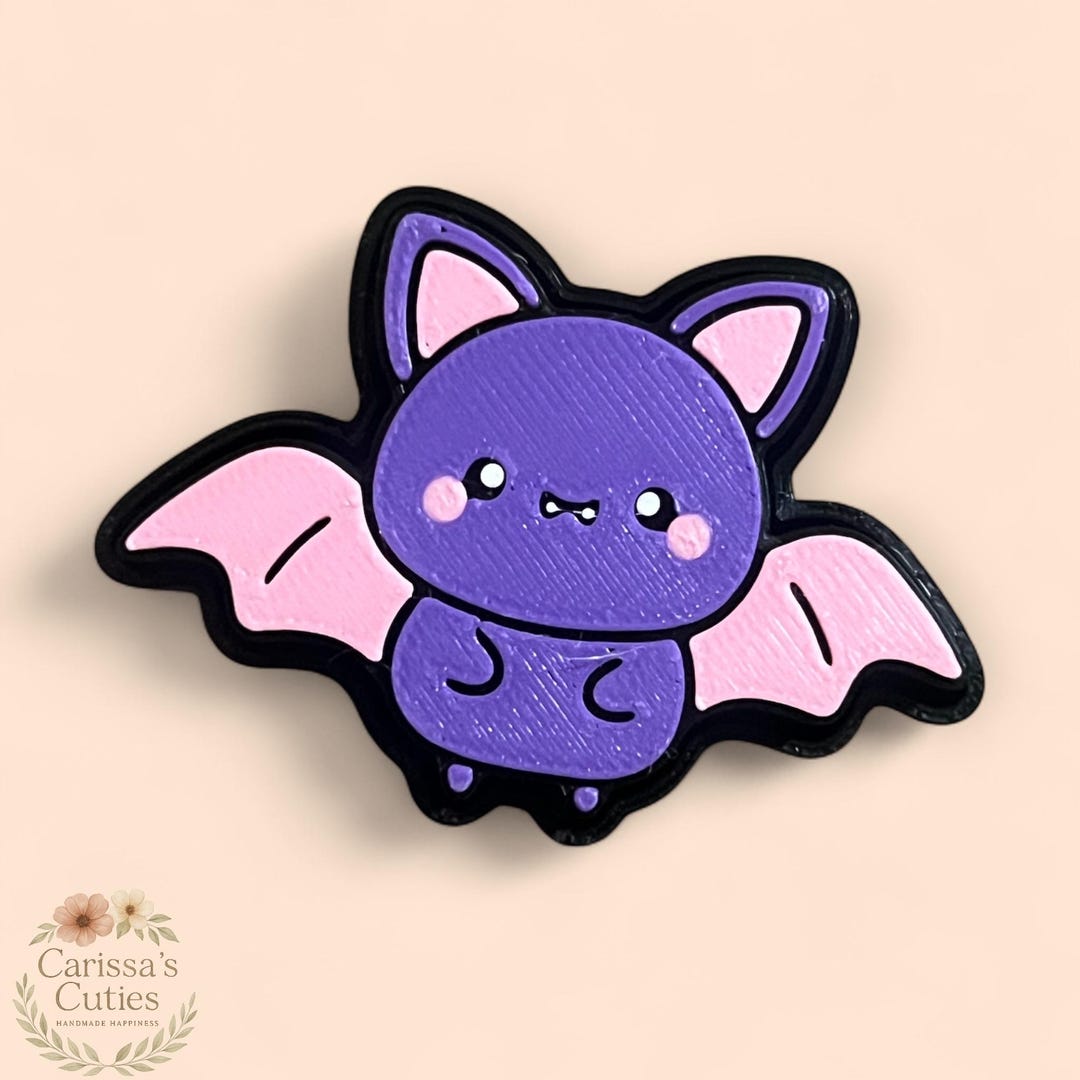 3D Printed Bat Clicker Fidget Toy – Sensory Halloween Gift - Etsy