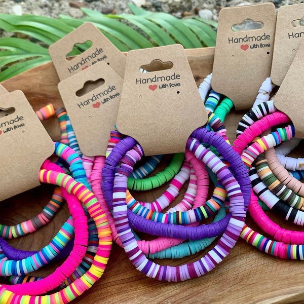 Clay Bead Bracelets Soco - Etsy