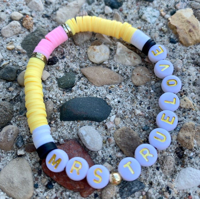 Teacher Gift Teacher Pencil Bracelet Teacher Bracelet - Etsy