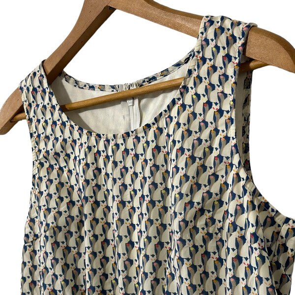 Fox Print Dress - Etsy
