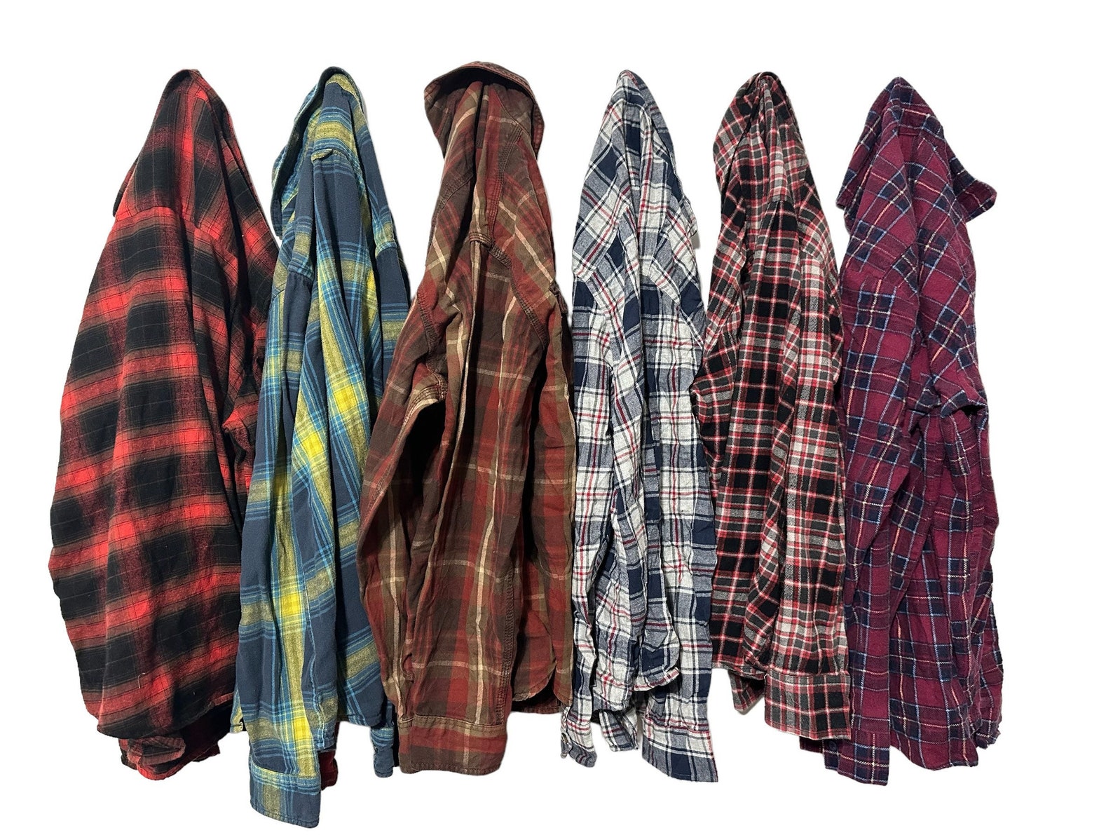 PICK ONE: Size Small Flannel Shirts - Etsy
