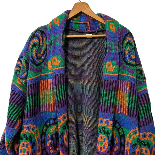 Psychedelic Sweater - Etsy