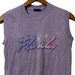 1980’s Vintage Florida Spring Break Beach SURF Vacation Sleeveless T ...