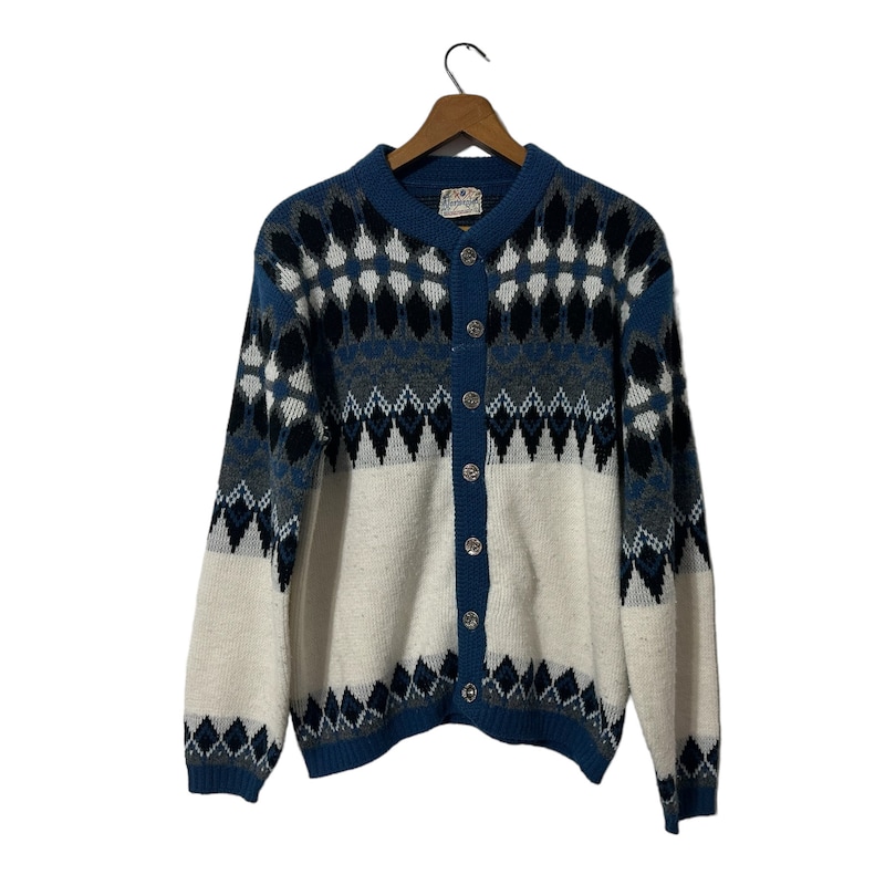 Large Cardigan Norwegian - Etsy