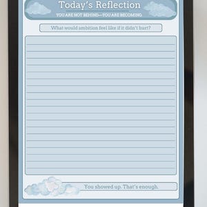 Mist | Daily Planner + Reflection Page | Fog Collection | Digital ...