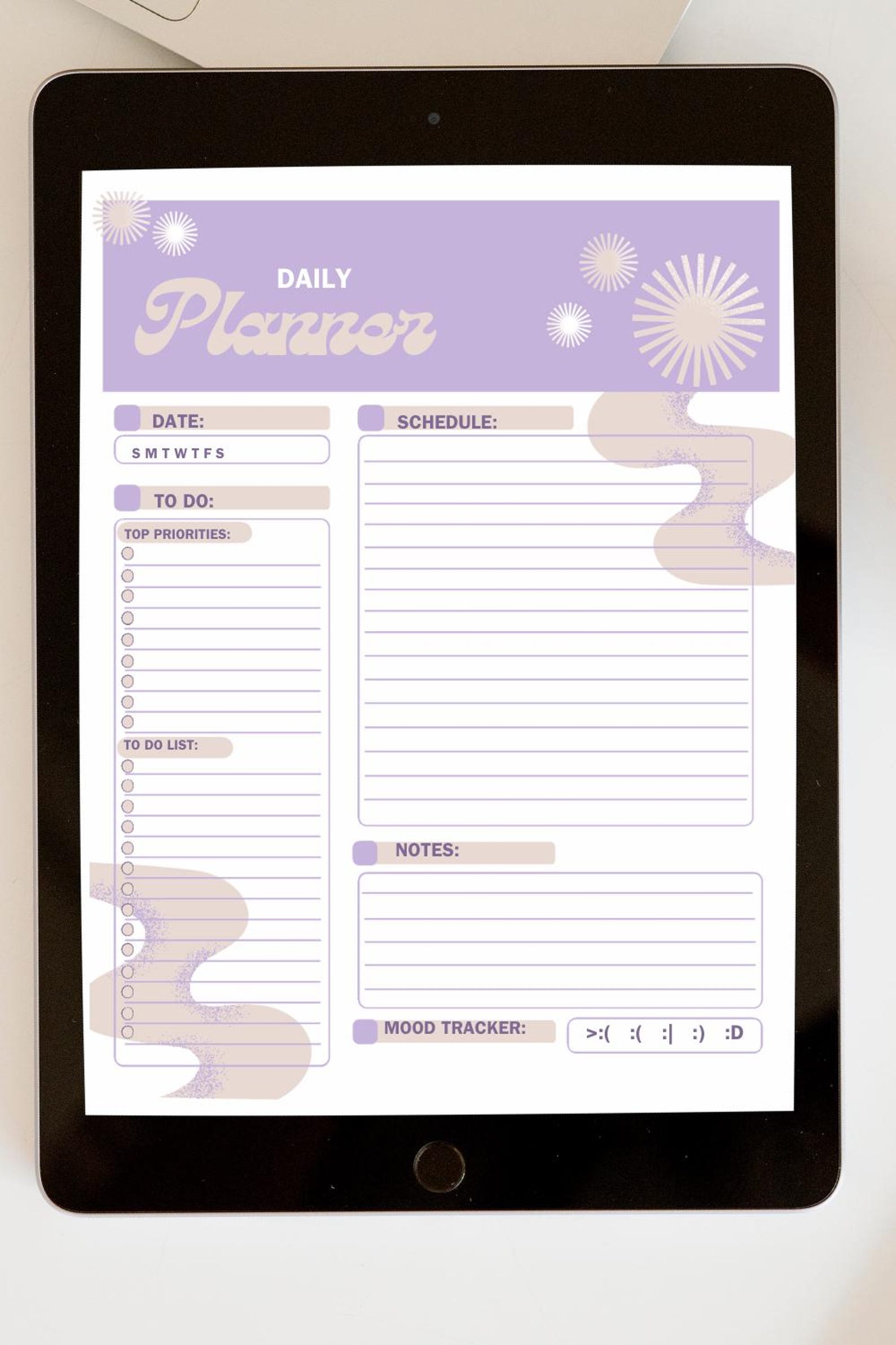 Minimalist Daily Planner Printable: Goodnotes & iPad Ready (digital ...