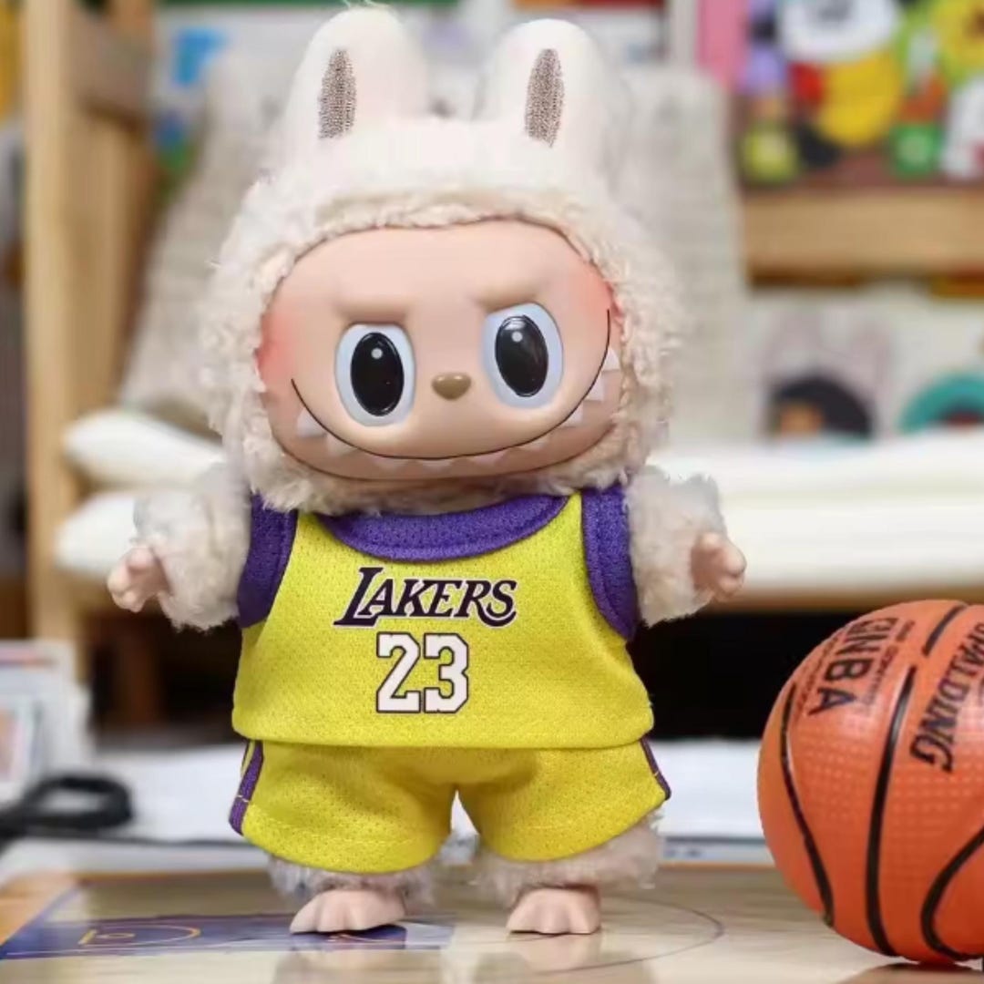 Labubu Lakers Basketball Suit – Sportswear Clothes, Shoes, Fashion Doll ...