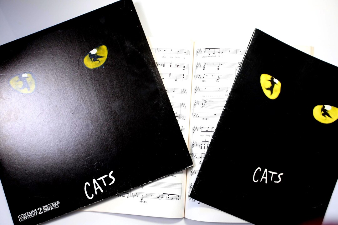 CATS Original London Cast Double Vinyl LP – Program & Score Book Bundle ...