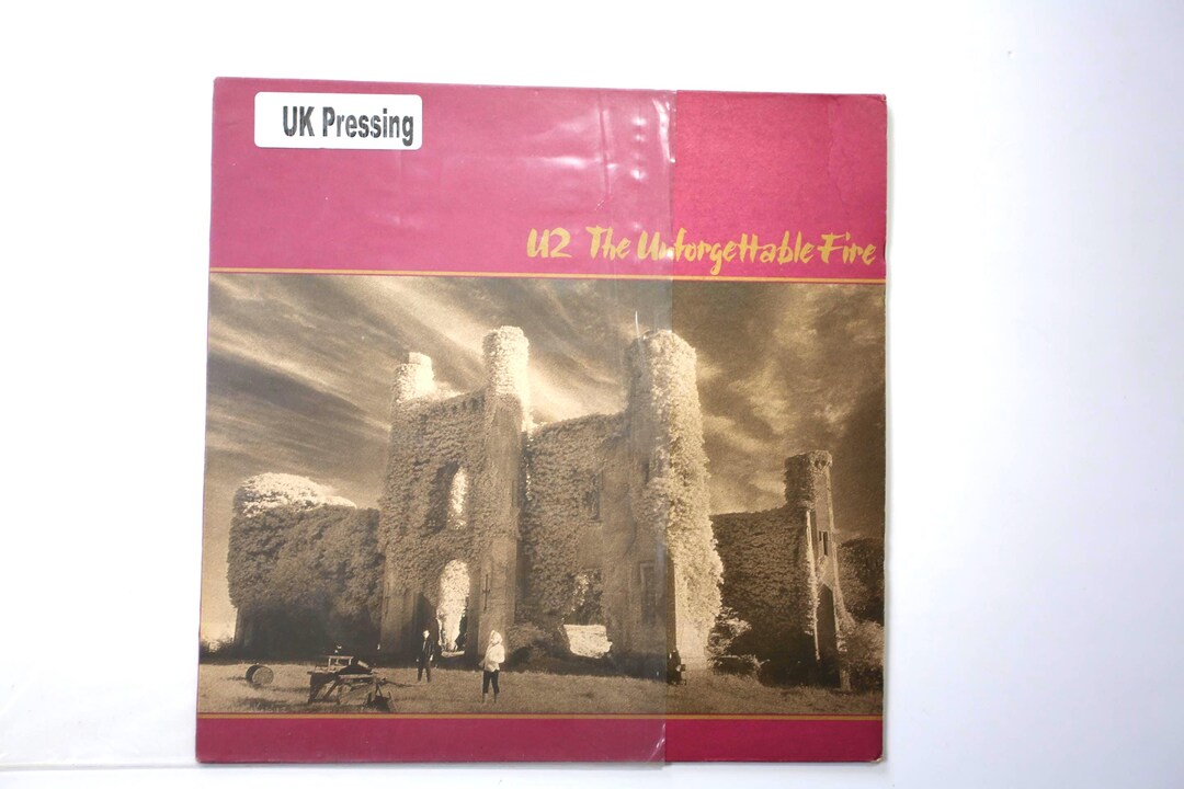 U2 the Unforgettable Fire Vinyl LP - UK Island Records Pressing, 80s ...