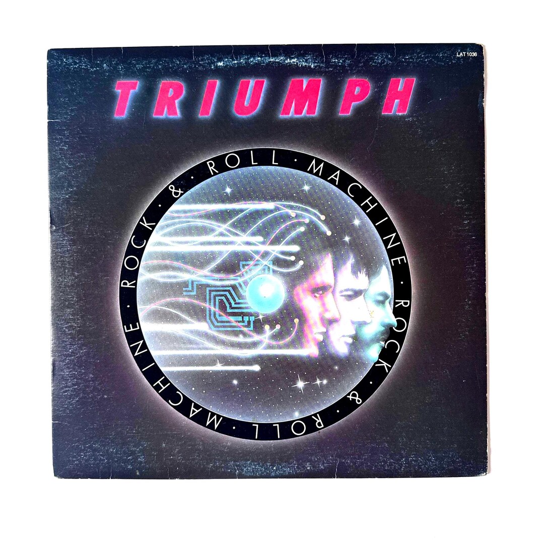 Triumph Rock 'N Roll Machine Vinyl LP Attic Records Rock Band 1977 - Etsy