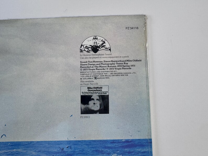 SEALED Tubular Bells Mike Oldfield Vinyl LP Virgin Records MINT Classic ...