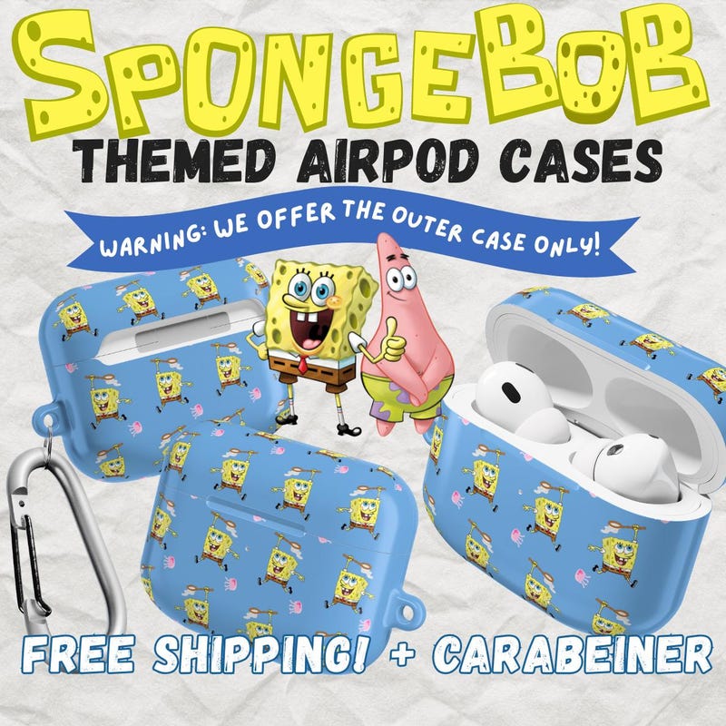 Cute Cartoon Airpods Case - Etsy